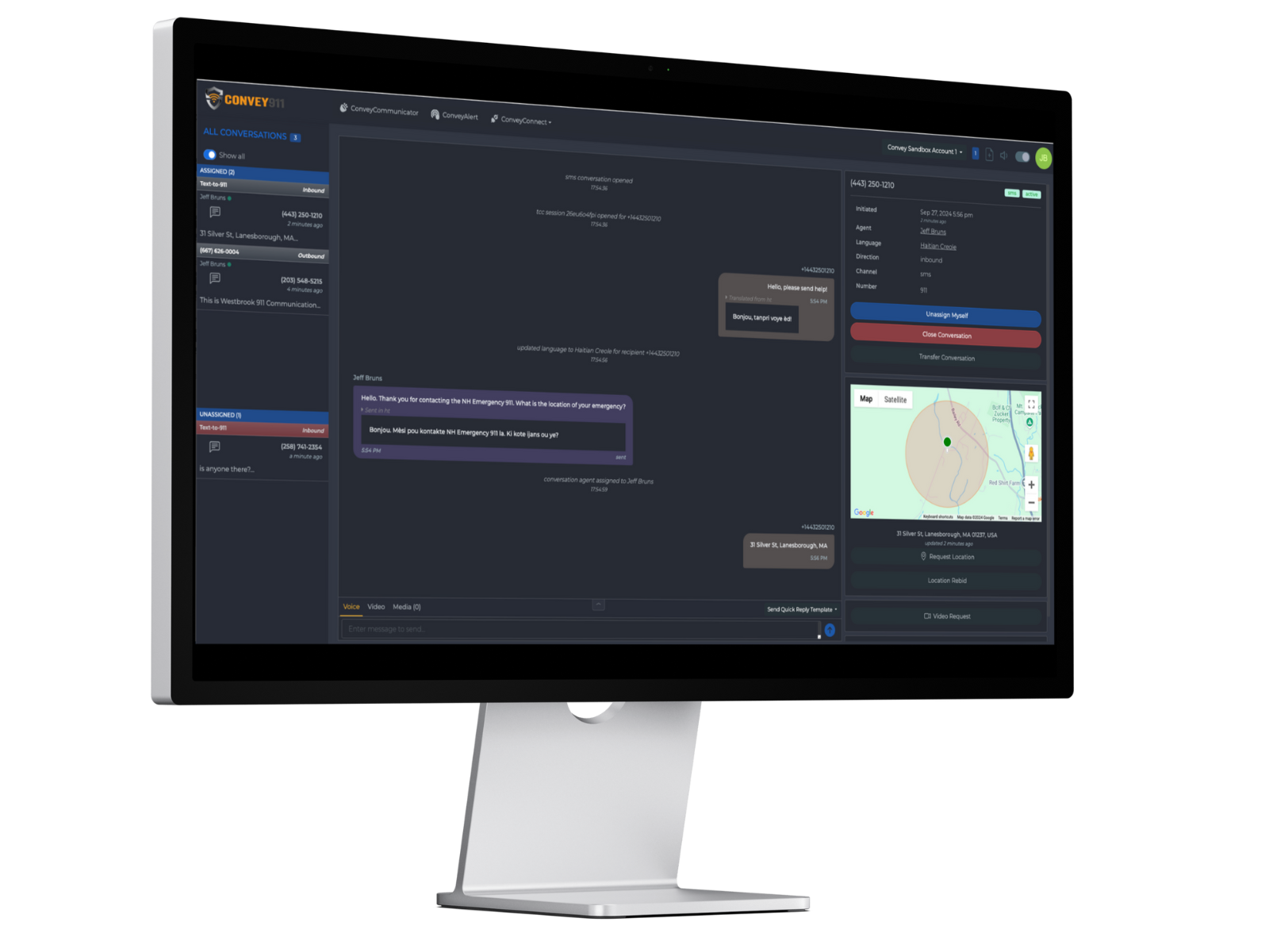 Convey911 | Emergency Communication and Language Translation Software